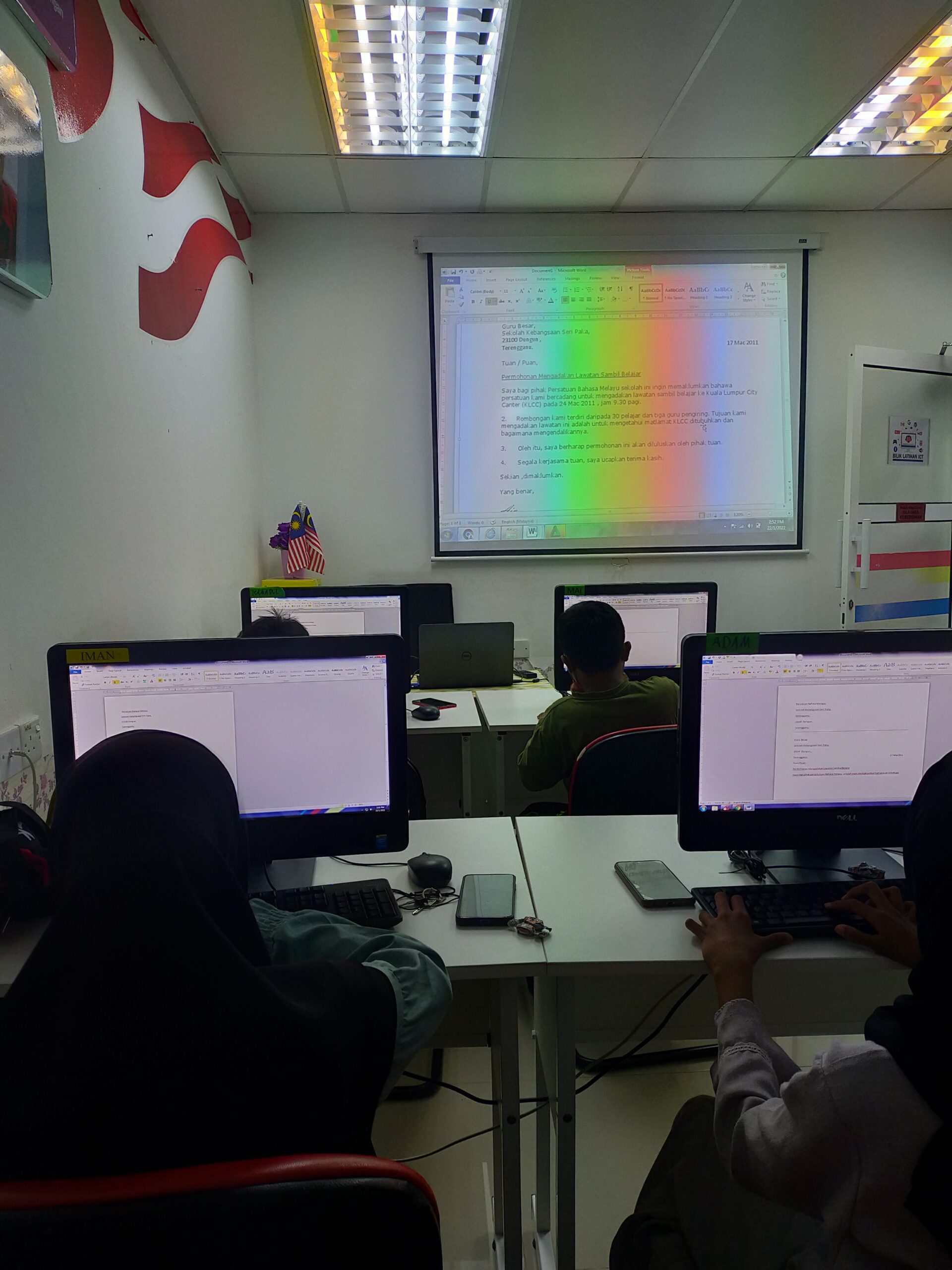 Kelas Microsoft Word – NADI Felcra Rumpun Makmur